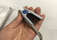 China Reusable Medical Equipment Spare Parts , Trusignal Spo2 Finger Sensor Round Shaped 1M for sale