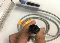 China Reusable Medical Equipment Spare Parts , Trusignal Spo2 Finger Sensor Round Shaped 1M for sale