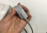 China Reusable Medical Equipment Spare Parts , Trusignal Spo2 Finger Sensor Round Shaped 1M for sale