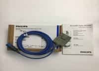China Phlip M1191BL Medical Equipment Spare Parts , Adult SpO2 Sensor 3M D Shape 8 Pins for sale