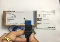 China Phlip M1191BL Medical Equipment Spare Parts , Adult SpO2 Sensor 3M D Shape 8 Pins for sale