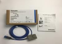 China Phlip M1191BL Medical Equipment Spare Parts , Adult SpO2 Sensor 3M D Shape 8 Pins for sale