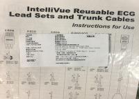 China M1645A IntelliVue Medical Equipment Spare Parts Cables 5 Leadset for sale
