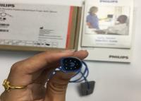 China M1192A Resuable Small Finger SpO2 Sensor for Pediatric Adult D Shape 8 Pins 1.5M for sale