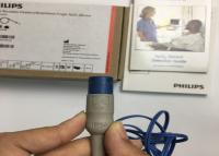 China M1192A Resuable Small Finger SpO2 Sensor for Pediatric Adult D Shape 8 Pins 1.5M for sale