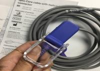 China SpO2 Interface Medical Equipment Spare Parts Cable 3M 10ft 2021406-001 for sale