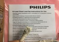 China 0.75M Medical Device Consumables 12 Lead Set 989803151671 For Phlip Original TC30 for sale