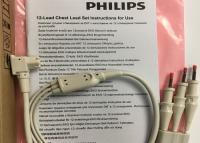 China 0.75M Medical Device Consumables 12 Lead Set 989803151671 For Phlip Original TC30 for sale