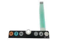 China Plastic Patient Monitor Accessories Parts Keypad Film For Philip SureSigns VM6 for sale