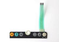 China Plastic Patient Monitor Accessories Parts Keypad Film For Philip SureSigns VM6 for sale