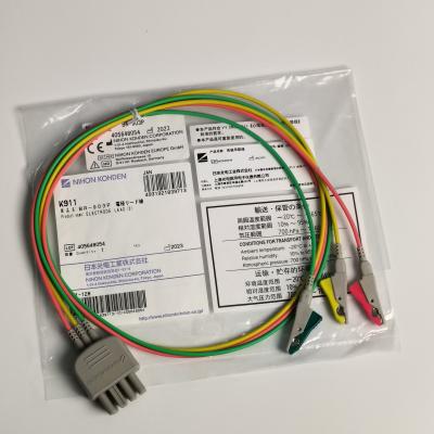 China Durable Medical Device Consumables NIHON KOHDEN Electrode Lead (3) K911  BR-903P for sale