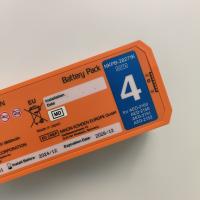 China Nihon Kohden AED Defibrillator Battery Orange AED-2100aed-2150aed-215aed-2152 Nkpb-28271k X217A for sale
