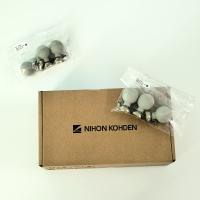China 6144-011825 Medical Device Consumables NIHON KOHDEN Chest Electrode ∅3 Silicon Rubber H041A for sale