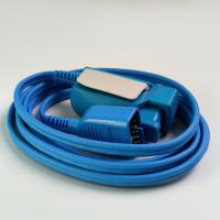 China NIHON KOHDEN Patient Monitor Finger Probe Adult SpO2 Clip P225F MODEL:TL-201T  L 1.6m for sale