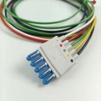 China PHILIP Patient Monitor Original CBL 5 Leadset Snap IEC ICU REF M1645A 989803145001 for sale