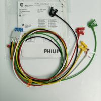 China PHILIP Patient Monitor Medical Device Consumables CBL 5 Leadset Grabber IEC ICU REF M1971A 989803125851 for sale