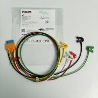 China 989803125871 Medical Device Consumables PHILIP Patient Monitor Original CBL 5 Leadset Grabber IEC OR  REF M1974A for sale