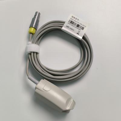 China Integrated Adult Finger Clip Blood Oxygen Probe With 5 Needles Yellow Lemo Connector PN 15-100-0010 for sale