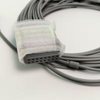 China Original Dynamic Holter ECG Lead Wire 12 Lead Button Type REF EL10NISH01 IPN 01.57.471450 for sale