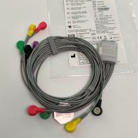 China Original Dynamic Holter ECG Lead Wire 12 Lead Button Type REF EL10NISH01 IPN 01.57.471450 for sale
