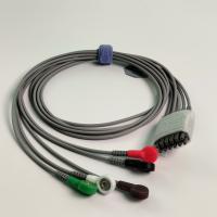 China IT20 ECG Telemetry Lead Wire Five Lead American Standard Buckle Style REF EL05DASY1 for sale