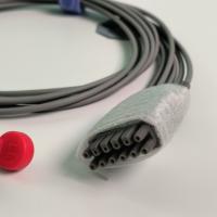 China IT20 ECG Telemetry Lead Wire Five Lead American Standard Buckle Style REF EL05DASY1 for sale