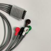 China IT20 ECG Telemetry Lead Wire Five Lead American Standard Buckle Style REF EL05DASY1 for sale