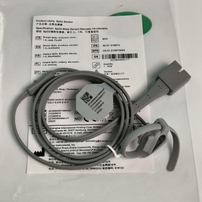 China Split Newborn Bundled Blood Oxygen Probe 1 Meter DB9 Adapter REF SH3 for sale