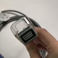 China REF SHEC3 Blood Oxygen Extension Cable 2M Blue Round Head Single Slot 7 Pin L 2.0 Meters for sale