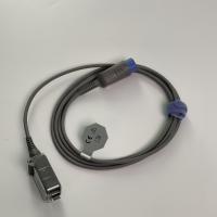 China REF SHEC3 Blood Oxygen Extension Cable 2M Blue Round Head Single Slot 7 Pin L 2.0 Meters for sale