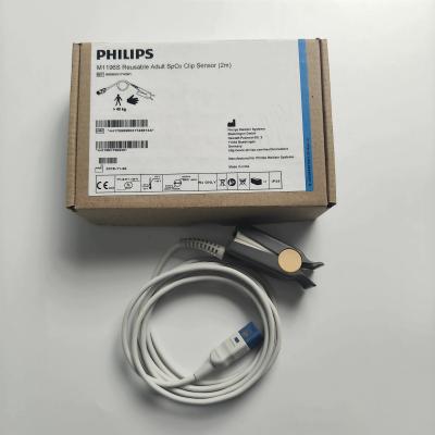 China PHILIP  Original M1196S Reusable Adult SpO2 Clip Sensor （2m） REF：989803174381 for sale