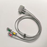China CareFusion GE Original Multi-Link ECG Lead wire 3-Lead Grabber IEC 74cm / 29in. REF: 412682-003 for sale