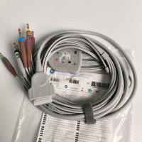 China Electrocardiogram Machine Integrated 12 Lead Wire 15 Pin Banana Head 4.0 Chest Guide 3.2M for sale