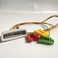 China Telemetry Three Lead European Standard Clamp ECG 3-Lead Grabber IEC  Tele  REF：989803171901 for sale