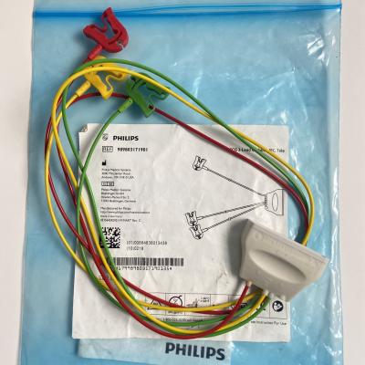 China Telemetry Three Lead European Standard Clamp ECG 3-Lead Grabber IEC  Tele  REF：989803171901 for sale