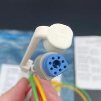 China Three Guide European Standard Clamp With Blood Oxygen Connector ECG 3-Lead Grabber REF:989803171911 for sale