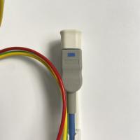 China Three Guide European Standard Clamp With Blood Oxygen Connector ECG 3-Lead Grabber REF:989803171911 for sale