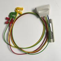 China Three Guide European Standard Clamp With Blood Oxygen Connector ECG 3-Lead Grabber REF:989803171911 for sale