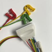 China Three Guide European Standard Clamp With Blood Oxygen Connector ECG 3-Lead Grabber REF:989803171911 for sale