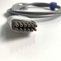 China IT20 ECG Telemetry Lead EDAN 5-Lead Snap AHA Reusable REF: EL05DASY1 for sale