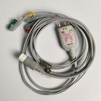 China PHILIP Original 3 Lead IEC Leadset.  Red, Green, Yellow，2.6 M Machine End Round 12 Needles PN:989803143171 for sale