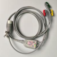 China PHILIP Original 3 Lead IEC Leadset.  Red, Green, Yellow，2.6 M Machine End Round 12 Needles PN:989803143171 for sale