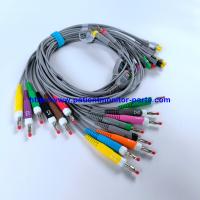 China EDAN ECG CABLE 18-Lead 4MM Banana IEC Reusable REF EL16DIB181 IPN 01.57.471394 for sale