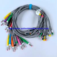 China EDAN ECG CABLE 18-Lead 4MM Banana IEC Reusable REF EL16DIB181 IPN 01.57.471394 for sale