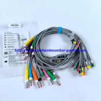 China EDAN ECG CABLE 18-Lead 4MM Banana IEC Reusable REF EL16DIB181 IPN 01.57.471394 for sale