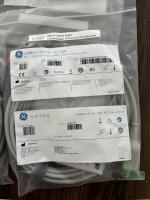 China GE Leadwire And Trunk Cable  REF: 5831398 ECG 3 LEAD CABLE UNDETACHABLE GRABBER AHA 4.7M 15FT for sale