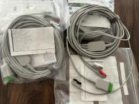 China GE Leadwire And Trunk Cable  REF: 5831398 ECG 3 LEAD CABLE UNDETACHABLE GRABBER AHA 4.7M 15FT for sale