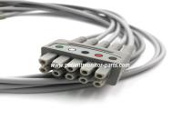 China Multi-Link ECG Leadwire Grouped Set ，5 Lead Grabber AHA 74CM /29IN PN 412681-001 for sale