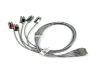 China Multi-Link ECG Leadwire Grouped Set ，5 Lead Grabber AHA 74CM /29IN PN 412681-001 for sale