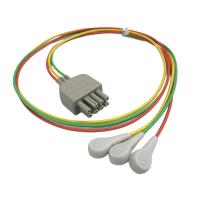 China BR-913P NIHON KOHDEN K910A 3 Lead Cable Lot 405585765 for sale